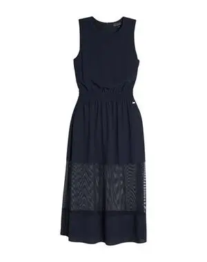 Armani Exchange Round Neck Day Dresses