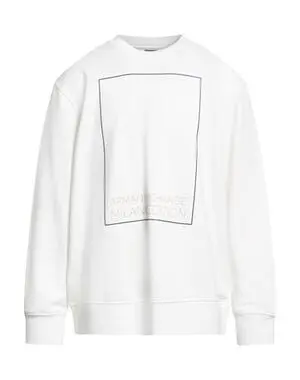 Armani Exchange Cotton Sweatshirt - Off White