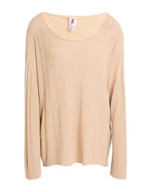 KONTATTO Knitted Scoop Neck Sweater