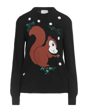 VICOLO Jacquard Knit Sweater