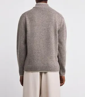 Paul & Shark Wool-cashmere Heavy Knit Pullover Sweater
