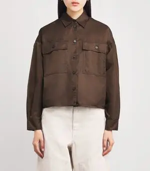 Max Mara Pocket-detail Bomber Jacket