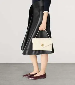 Bottega Veneta Leather Knot Lock Top-handle Bag - Neutral