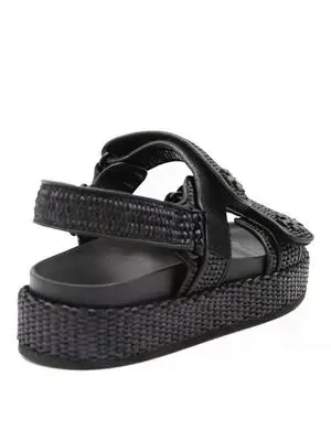 Tory Burch Kira Woven Platform Sandals