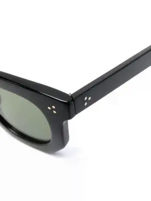 LESCA Thick-frame Sunglasses
