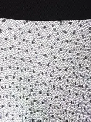 ALAINPAUL Point D'esprit Tulle Circle Skirt