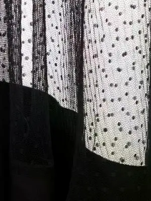 ALAINPAUL Point D'esprit Tulle Circle Skirt
