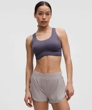 Lululemon Go Further Bra With Support Code Technology Nightfall