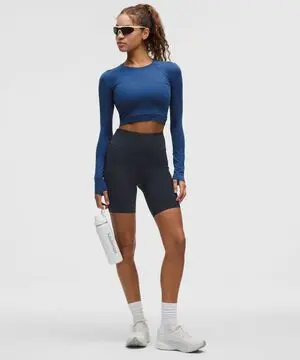 High Rise Biker Shorts Activewear Sets