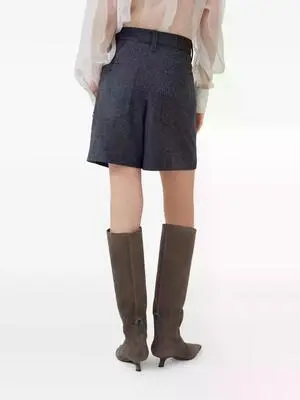 Brunello Cucinelli Virgin Wool Knee-length Shorts
