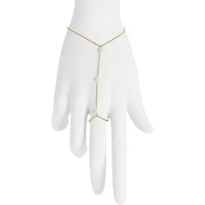 SET & STONES Bobbi Hand Chain - Gold