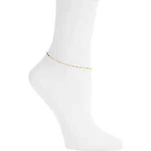 SET & STONES Rio Anklet - Gold