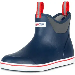 XTRATUF 6-inch Ankle Deck Boot - Navy Red