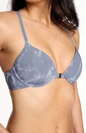 Pepper Racerback Lift Up Bra Marbled Sky