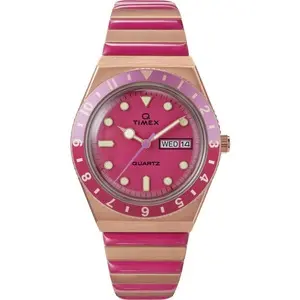 TIMEX® Q Timex Bracelet Watch - Pink
