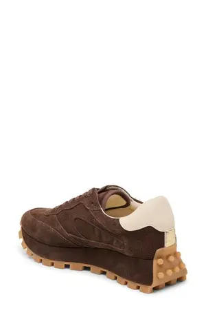 Dolce Vita Tricia Sneakers - Dark Brown Suede