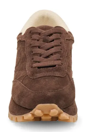Dolce Vita Tricia Sneakers - Dark Brown Suede