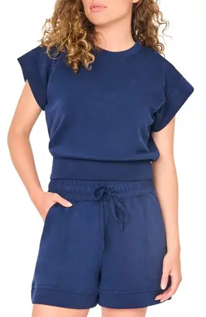 GIBSONLOOK Luxe Everywhere Top - Navy