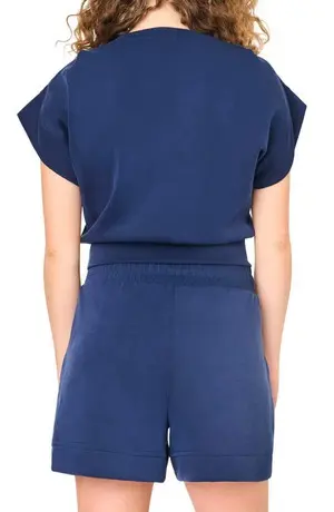 GIBSONLOOK Luxe Everywhere Top - Navy