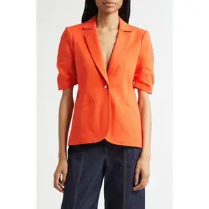 Short Sleeves Blazers For Women