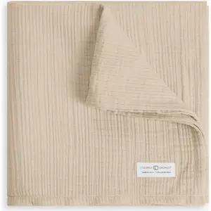 COLORED ORGANICS Organic Muslin Swaddle Blanket - Clay