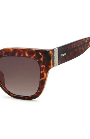 Fossil Gradient Cat Eye Sunglasses - Havana/ Brown Sf