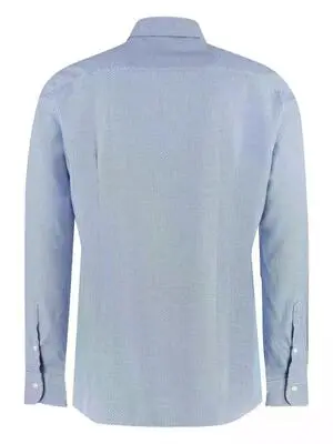BASTONCINO Cotton Shirt - Blue