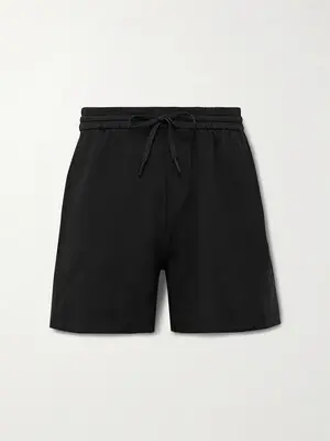 Lululemon Straight-leg Recycled-jersey Drawstring Shorts - Black