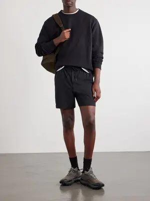 Lululemon Straight-leg Recycled-jersey Drawstring Shorts