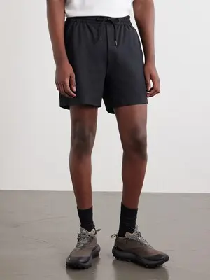 Lululemon Straight-leg Recycled-jersey Drawstring Shorts