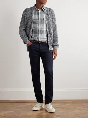 Ralph Lauren Purple Label Slim-fit Stretch Jeans - Blue