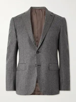 Canali Impeccabile Wool Suit Jacket
