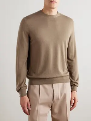 Canali Cashmere Sweater - Brown