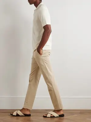 TOM FORD Tapered Cotton-blend Twill Chinos