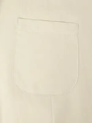 Auralee Oversized Cotton And Wool-blend Gabardine Blazer