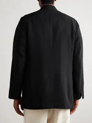 Auralee Oversized Cotton And Wool-blend Gabardine Blazer