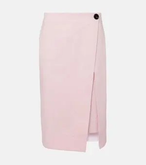 Bottega Veneta Slit Skirts