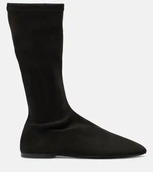 Proenza Schouler Suede Sock Boots
