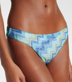 Missoni Zigzag One-shoulder Bikini - Multicoloured