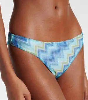 Missoni Zigzag One-shoulder Bikini - Multicoloured