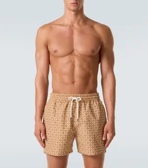 Frescobol Carioca Rio Printed Swim Trunks