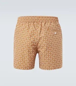 Frescobol Carioca Rio Printed Swim Trunks