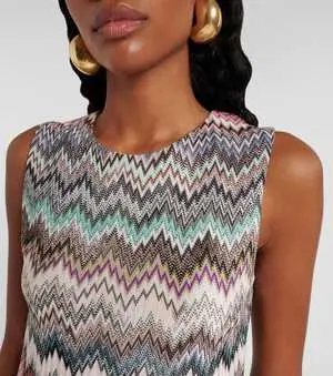Missoni Zigzag Viscose Minidress