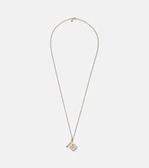 SYDNEY EVAN Perfect Match 14kt Necklace With Diamonds And Rubies - Gold