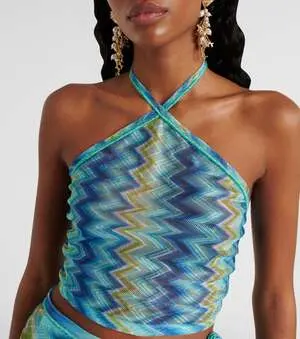 Missoni Zigzag Halterneck Top