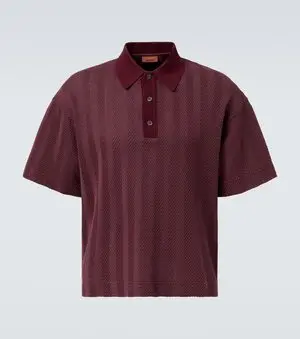 Missoni Zigzag Cotton-blend Polo Shirt