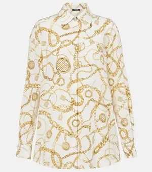 Balmain Button Up Shirts For Women