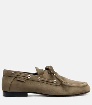 Proenza Schouler Deck Suede Loafers - Brown