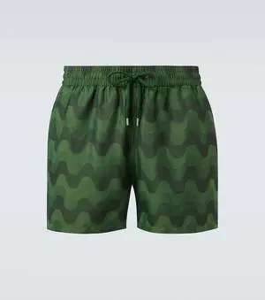 Frescobol Carioca Rio Printed Swim Trunks