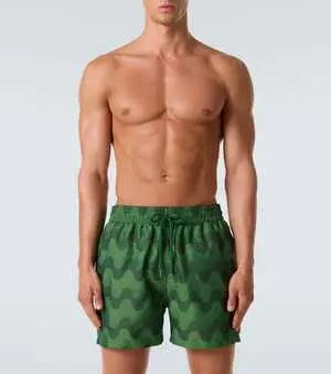 Frescobol Carioca Rio Printed Swim Trunks